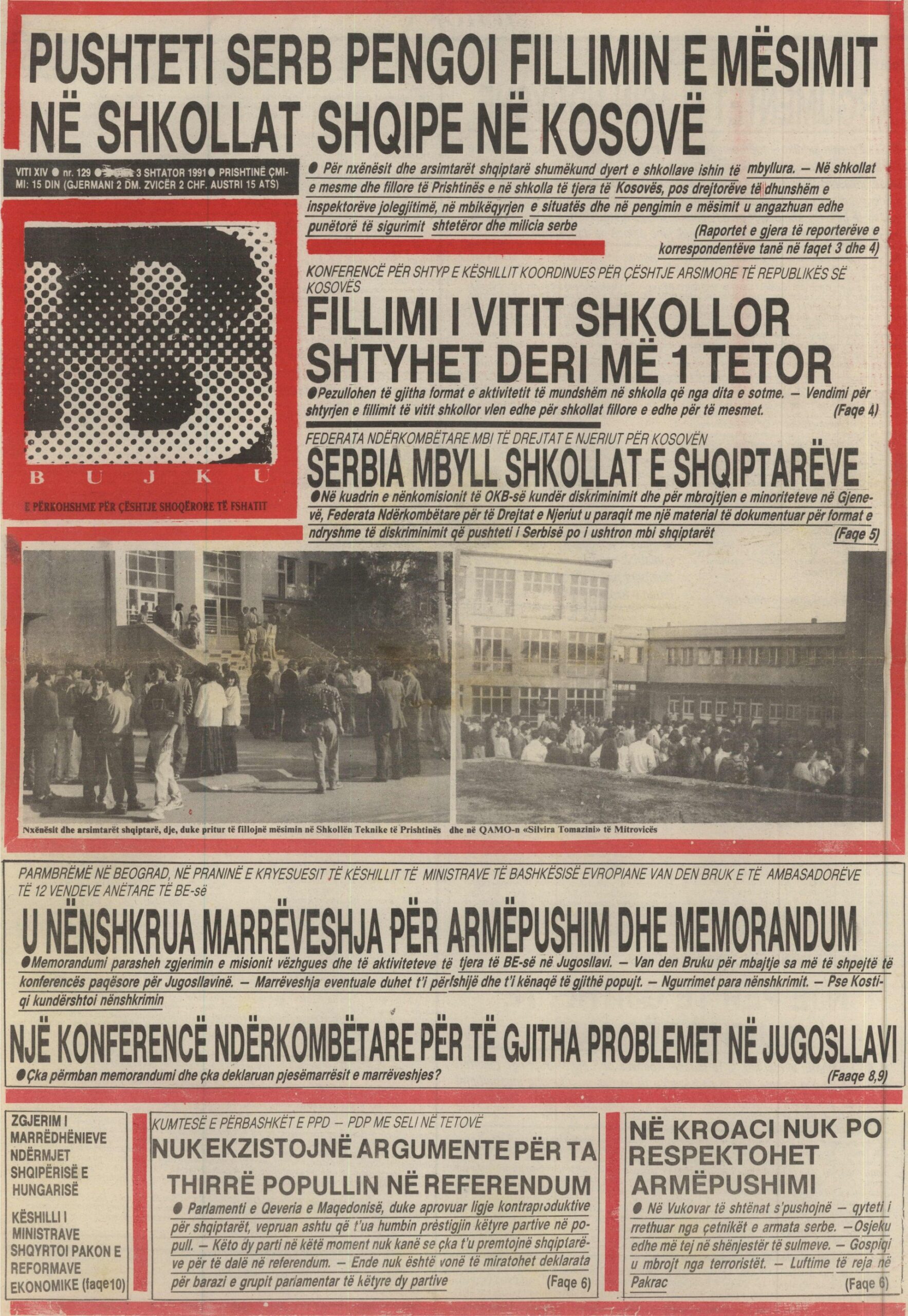 Kalendar: Para çerek shekulli, në 2 Gusht 1999, në Kosovën e çliruar ...